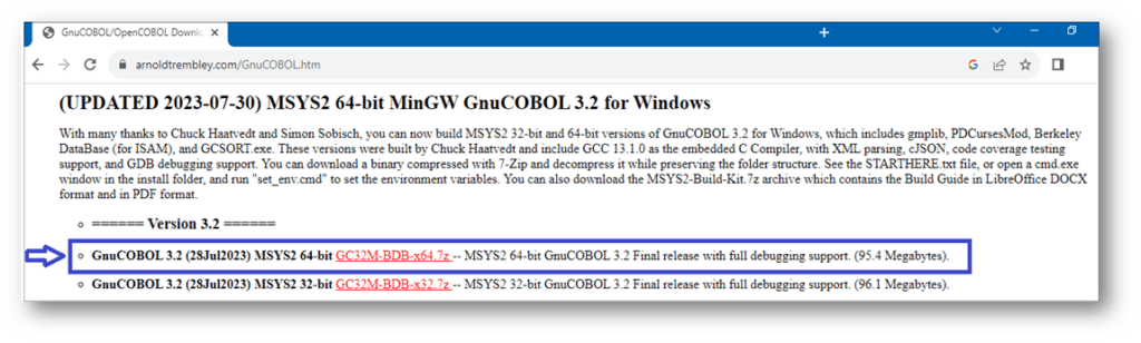 Using GnuCOBOL On Windows - Cobol Ninja 2024
